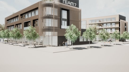 The new TEAM 7 Welt – timber engineering from WIEHAG